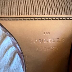 Sezane | Shoes | Szane Deva High Mules In Polished Camel | Poshmark